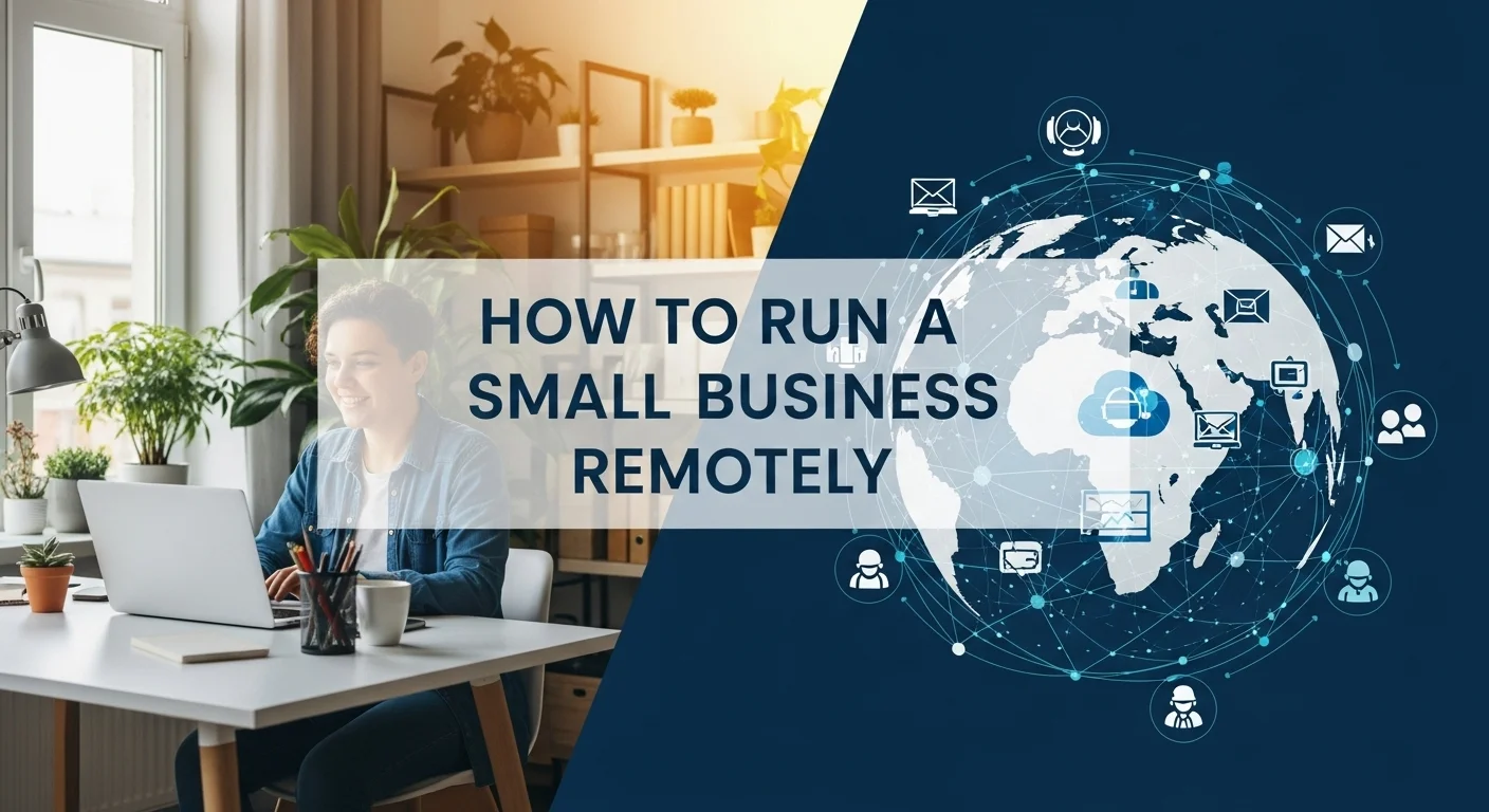How To Run A Small Business Remotely In 2025